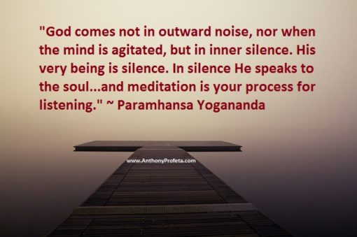 30 Inspiring Meditation Quotes - To Meditate Upon! - Anthony Profeta ...